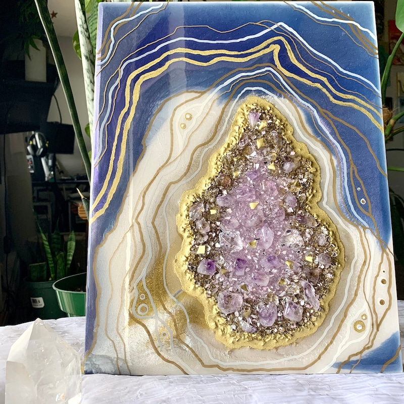 Geode Art - Etsy