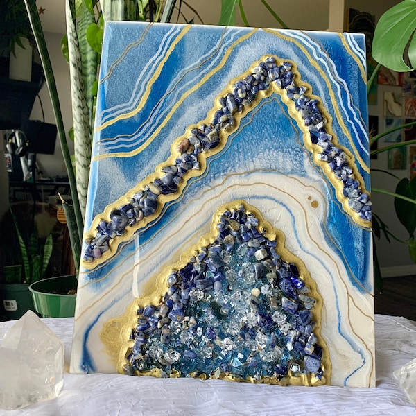 Geode Wall Art - Etsy