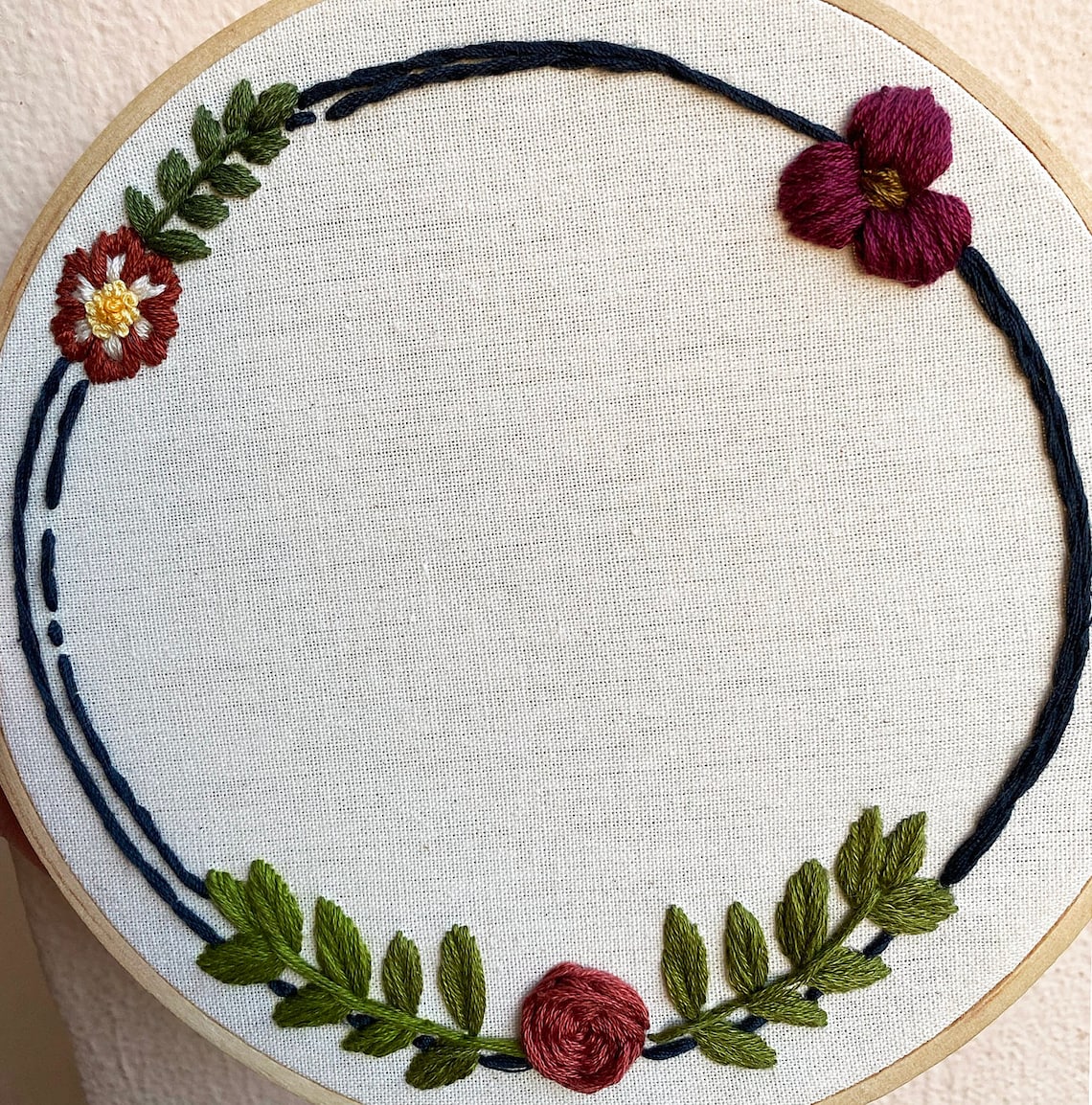 Minimalist Embroidery Pattern Geometric Embroidery Design - Etsy