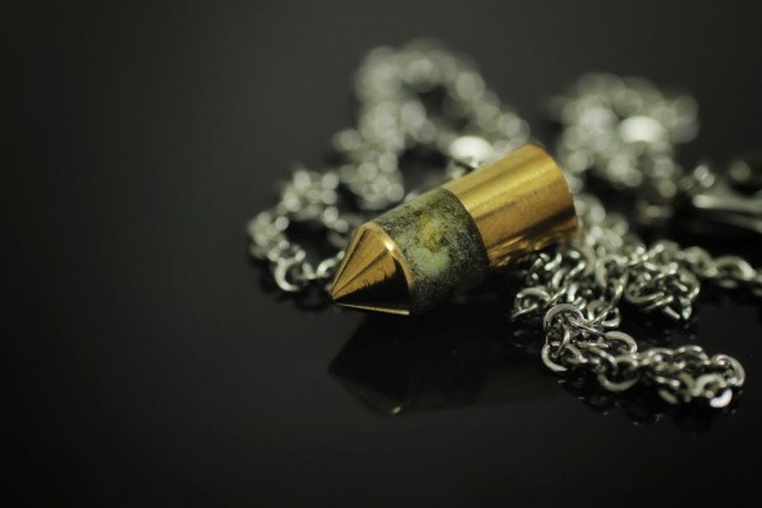 Weed Jewelry Cannabis Necklace Stoner Gift Brass Pendant - Etsy