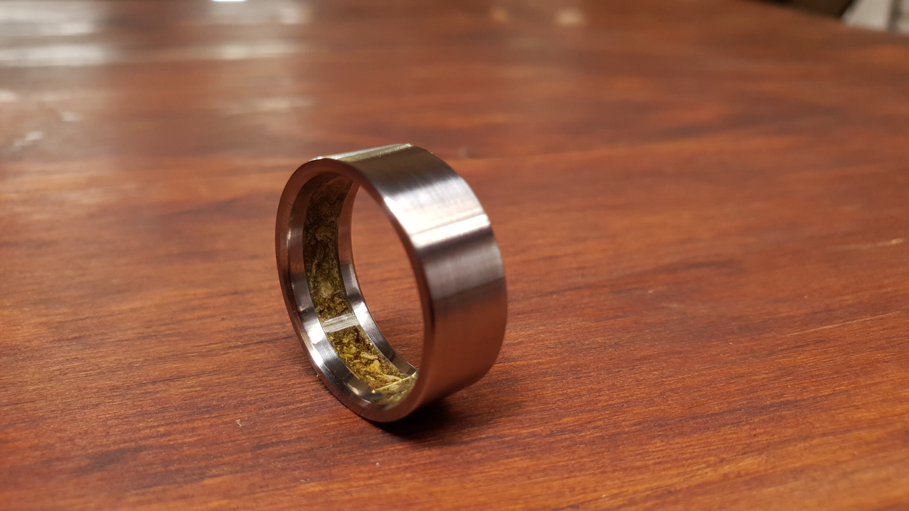 Cannabis Marijuana Weed Ring Wedding Band Stoner Gifts | Etsy