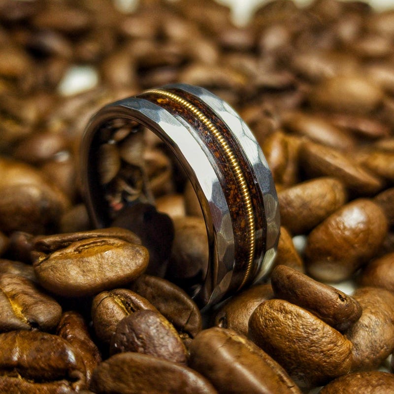 Coffee Bean Ring - Etsy