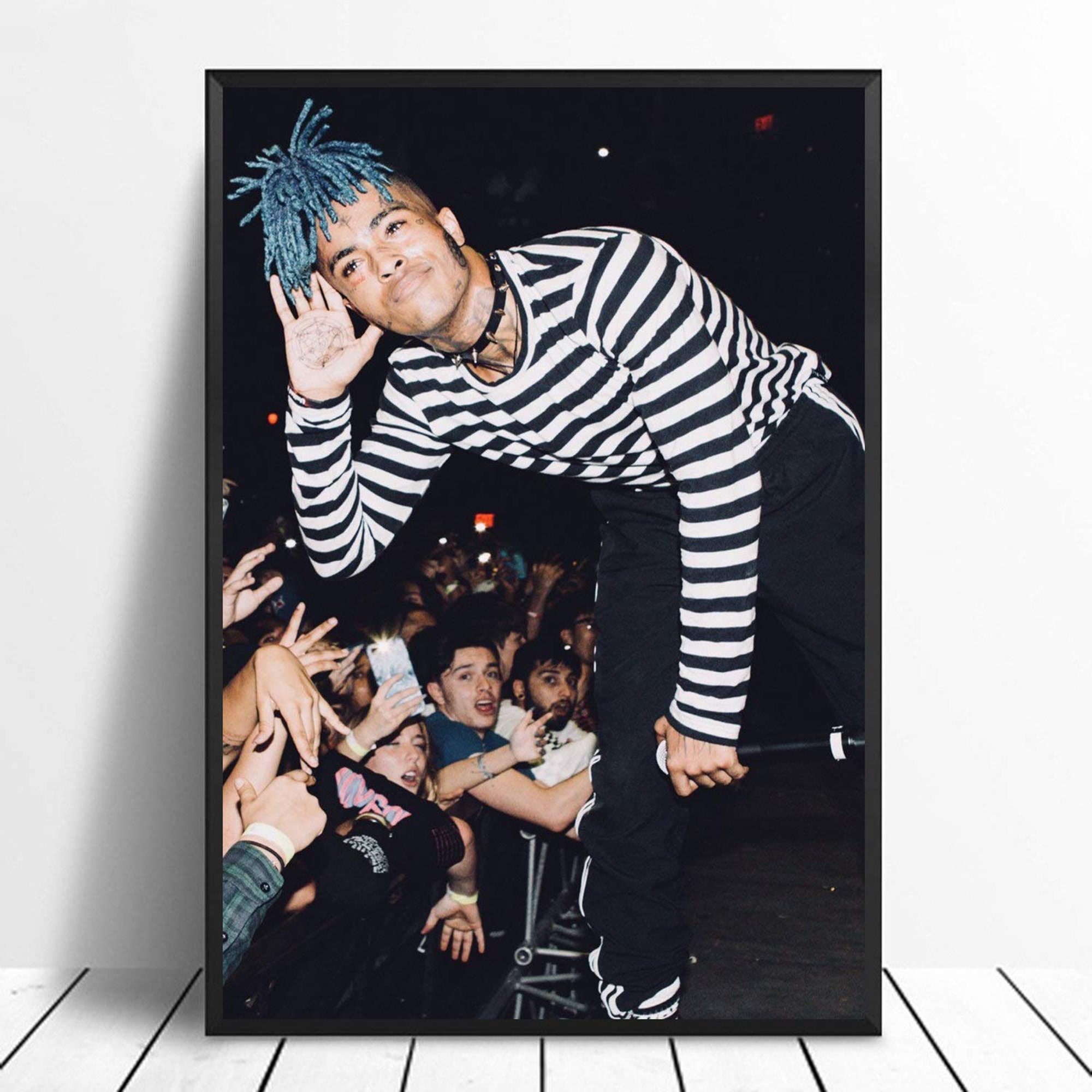 Xxxtentacion Poster Xxxtentacion Wall Decor Xxxtentacion Etsy