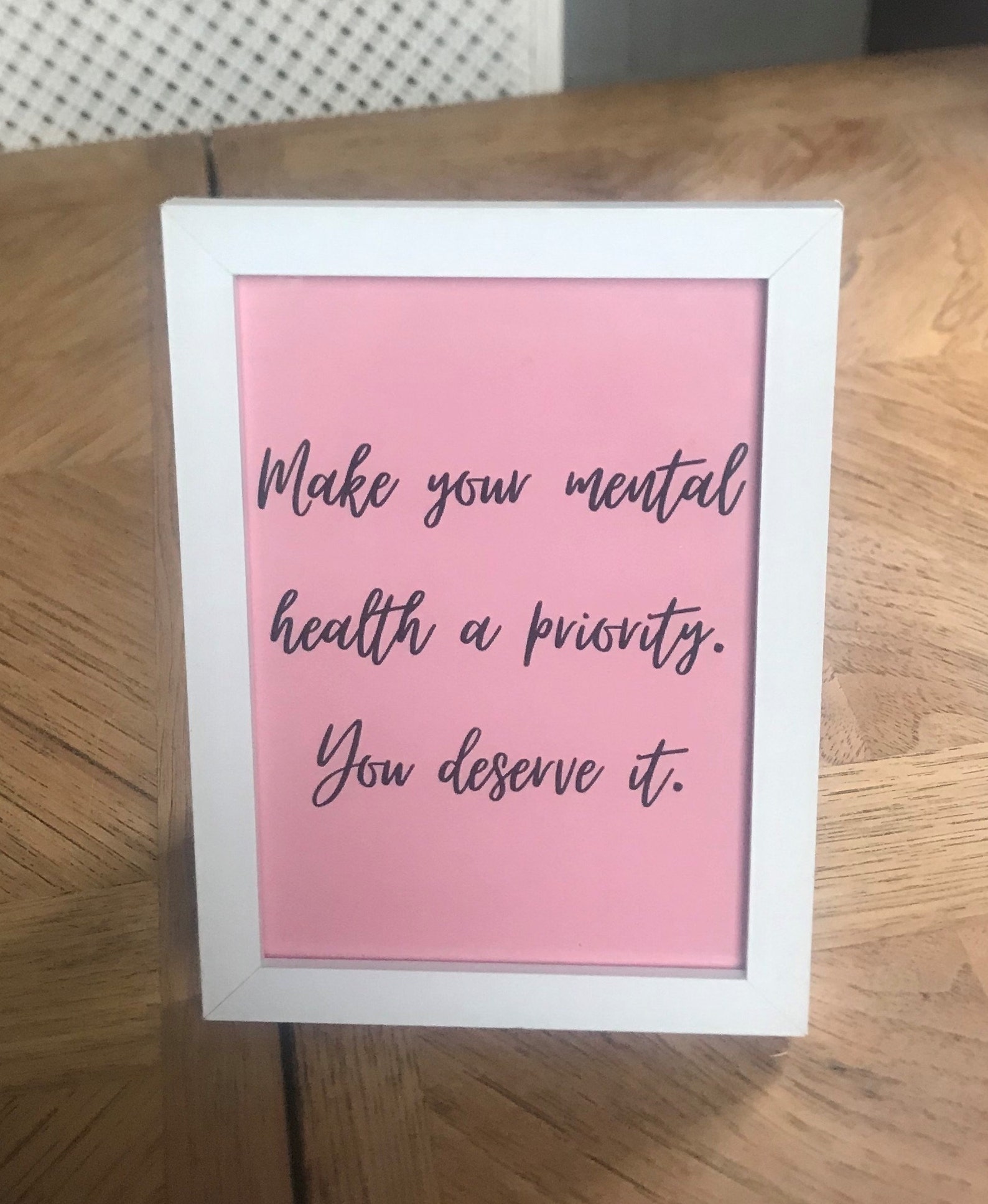 Make Your Mental Health a Priority Quote Print Mental Health - Etsy UK