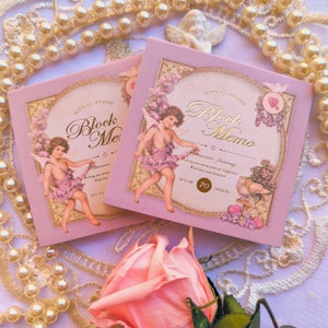 Angel Memo Pad Cupido Notepad To-do List Grocery List Purple and Green ...