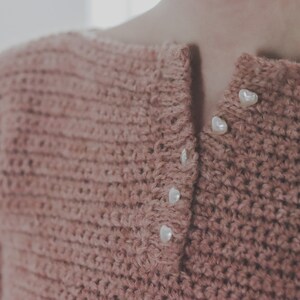 Roma Henley CROCHET PATTERN - Etsy