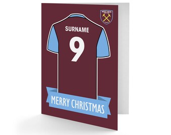 West Ham Card | Etsy