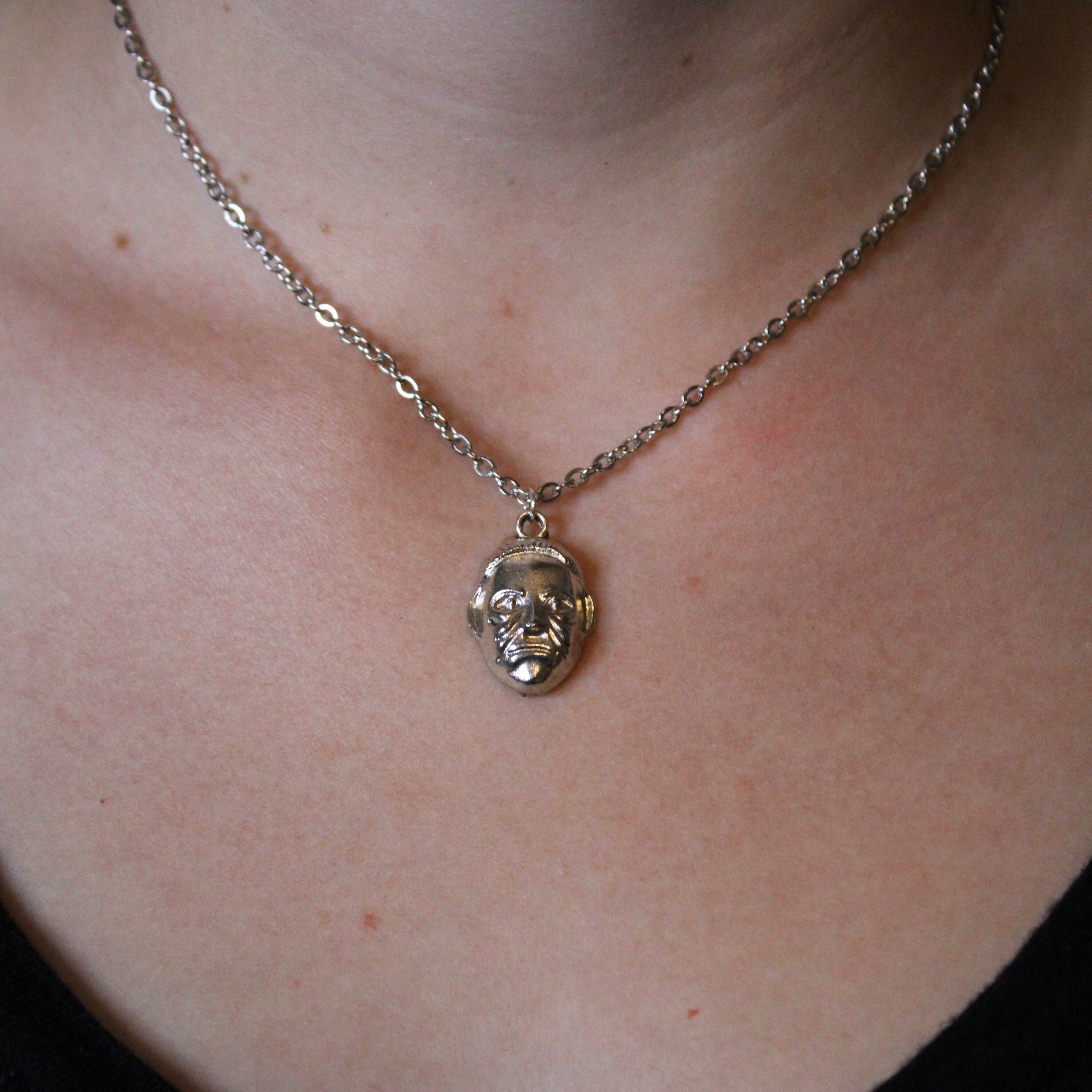 42％割引ブラウン系人気ブランドの hide LEATHER FACE PENDANT ネックレス アクセサリーブラウン系-OTA.ON.ARENA.NE.JP