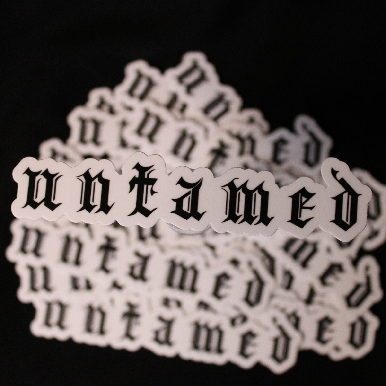 UNTAMED Logo Sticker / Waterproof Durable Die Cut Sticker / | Etsy