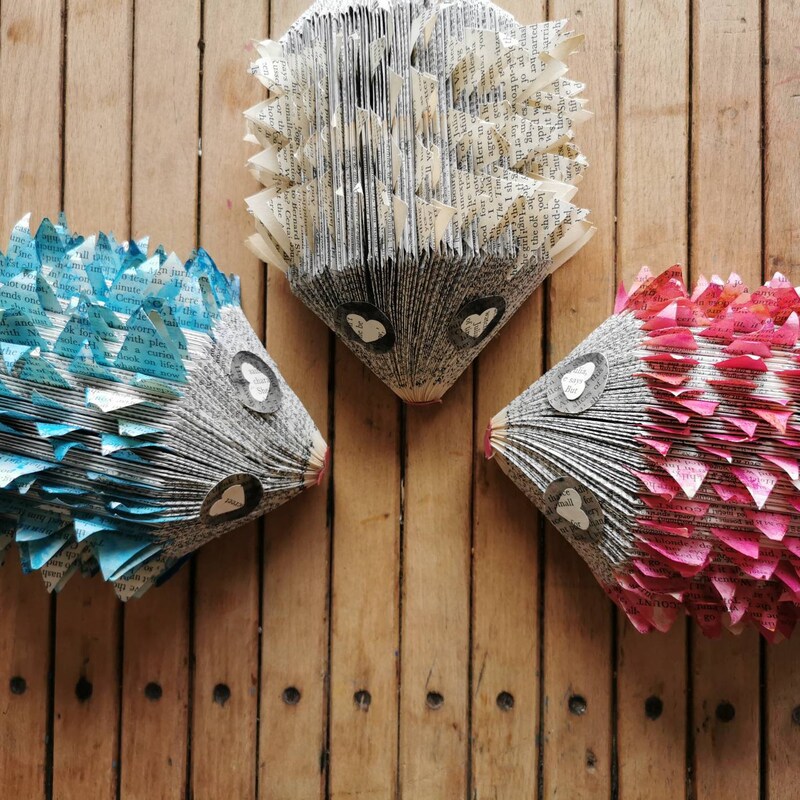 Book Hedgehog - Etsy UK