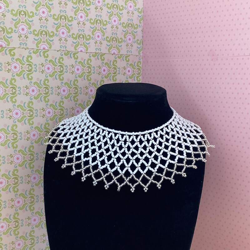 Netted Necklace - Etsy