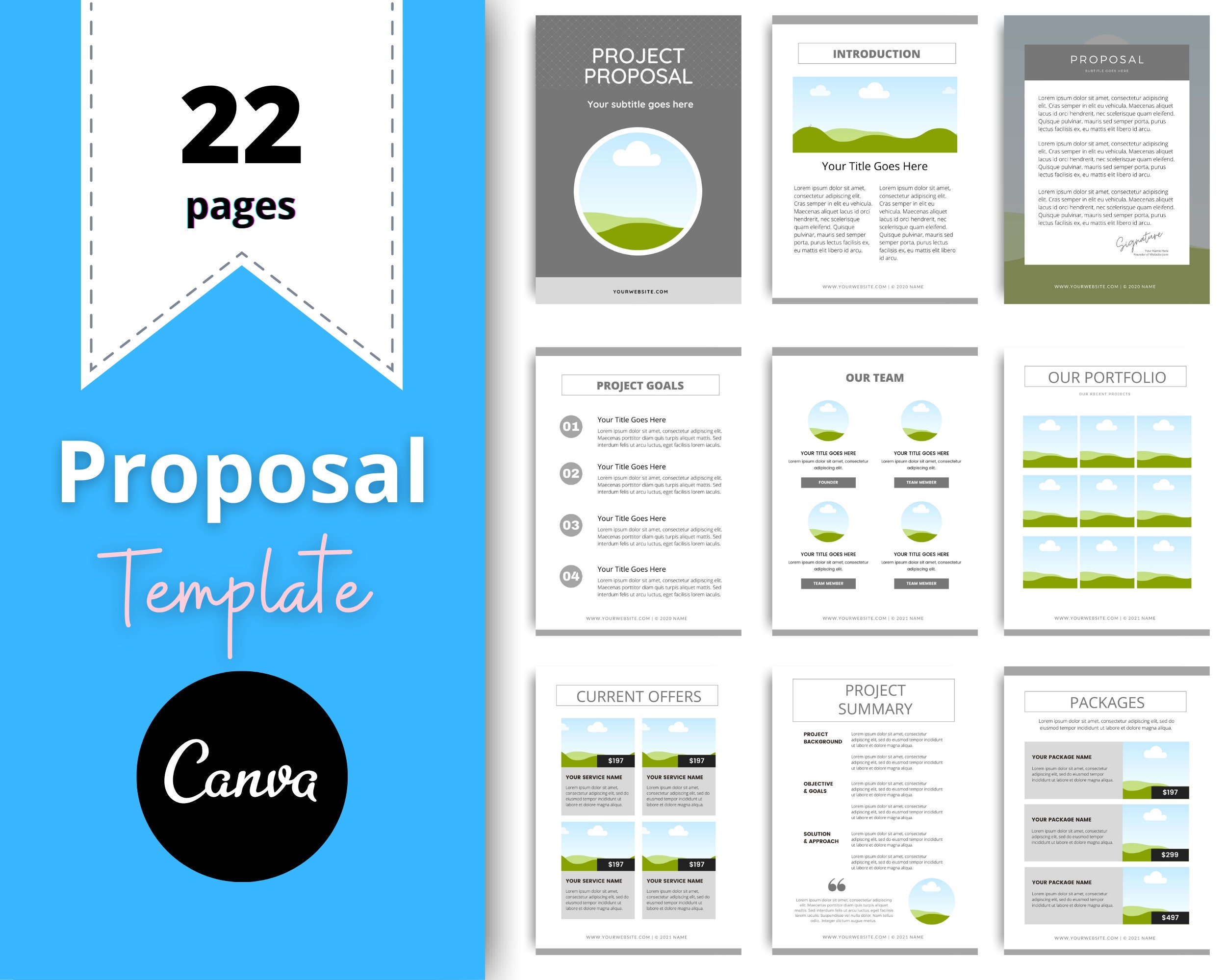 Proposal Template Canva
