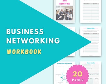 Networking Worksheet - Etsy