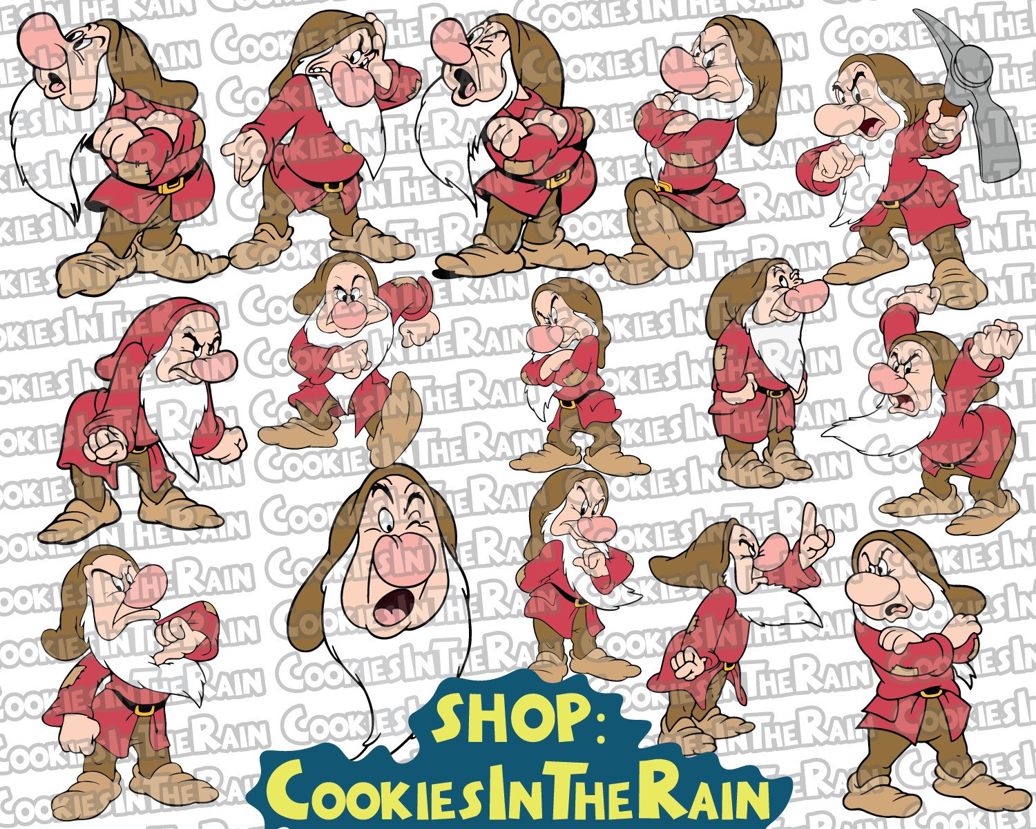 Grumpy Svg, Grumpy Cutting File, Grumpy Cricut, Snow White Seven Dwarfs ...