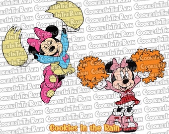 Minnie Cheering Svg - Etsy