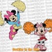 Cheerleader Svg, Minniee Cheerleader Svg, Minniee Mouse Svg, Minniee ...