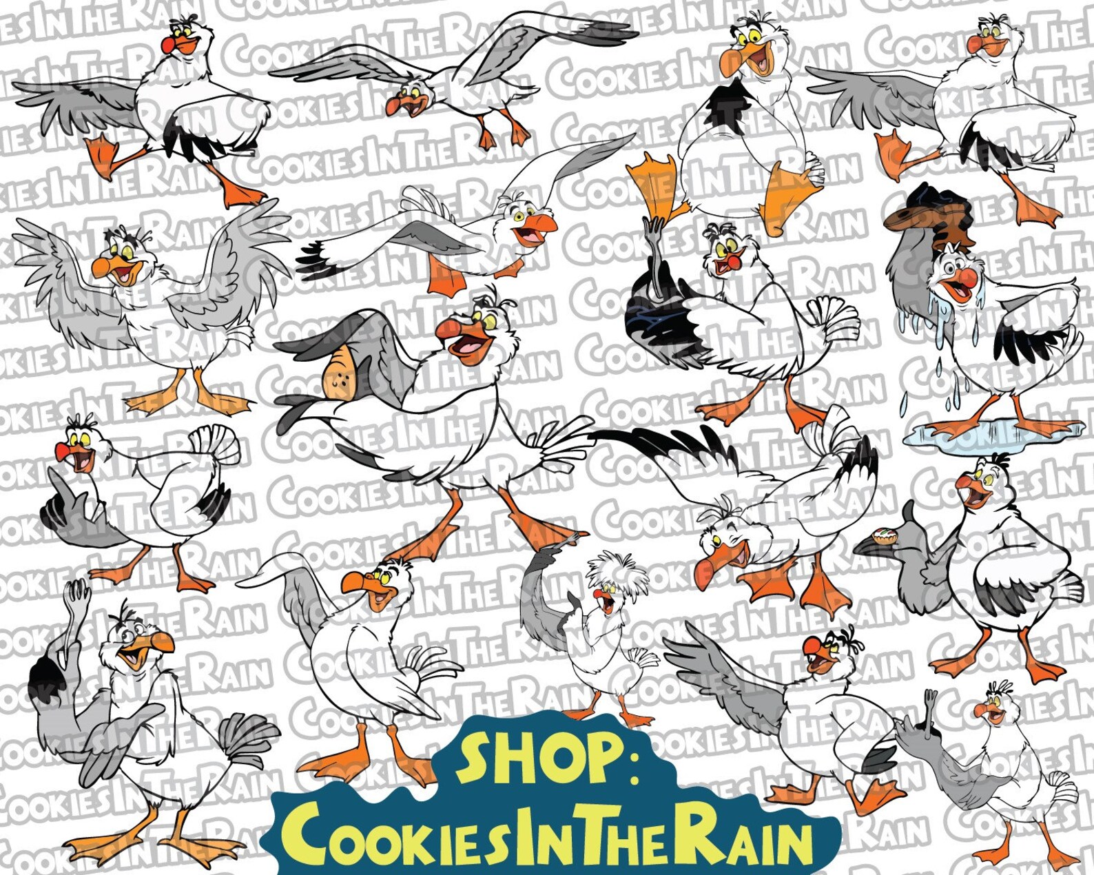 Scuttle Svg Scuttle Cricut Little Mermaid Svg Little | Etsy