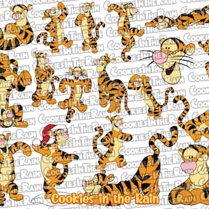 Tigger Svg Bundle Tigger Cricut Tigger Cut File Tigger Face - Etsy