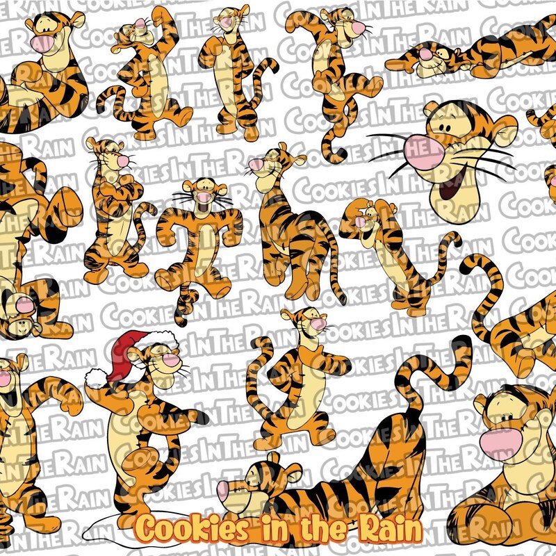 Tigger Svg - Etsy