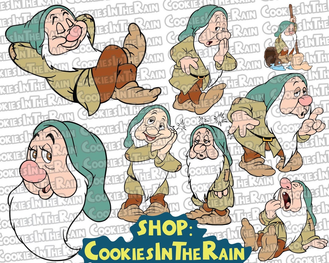 Sleepy Svg, 7 Dwarfs Svg, Snow White Svg, Sleepy Cricut, Sleepy Cutting ...