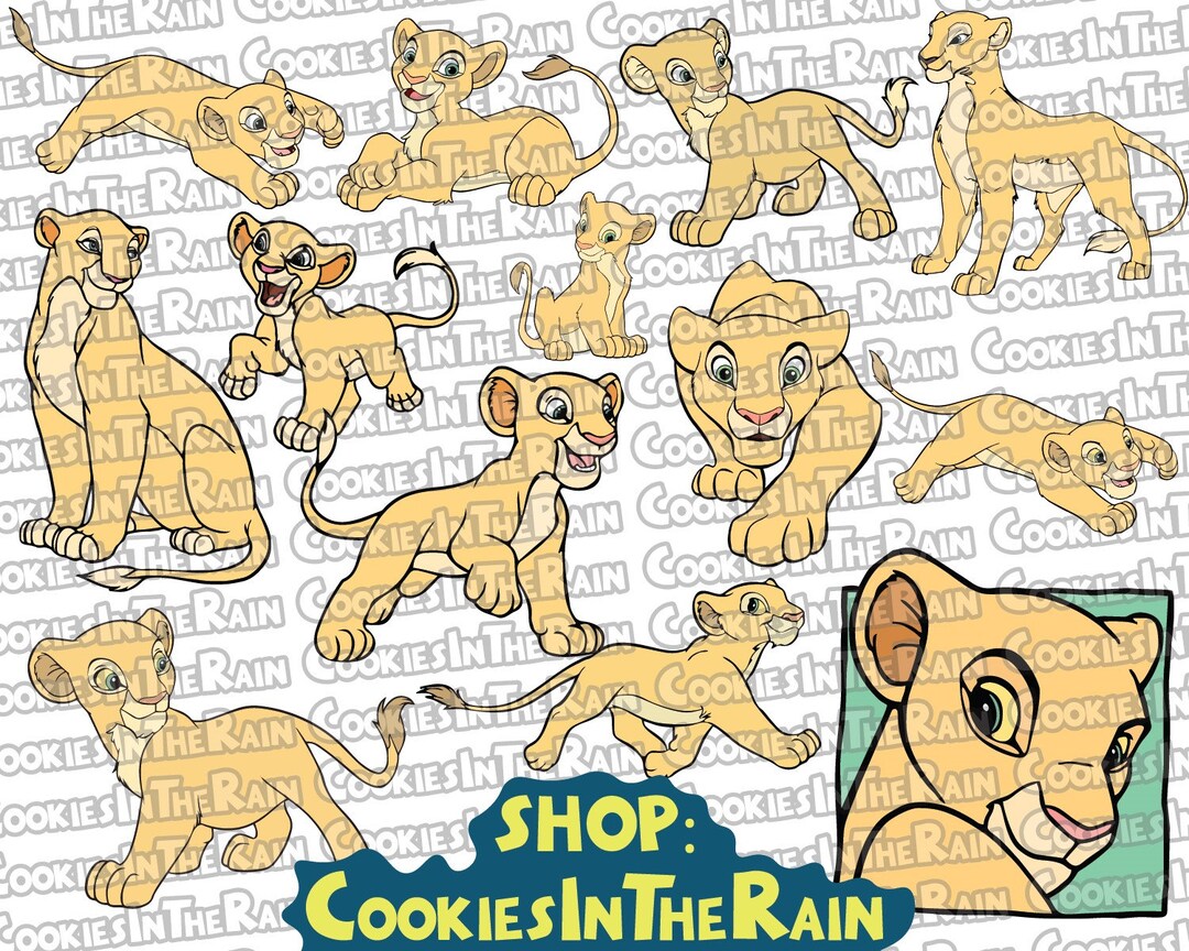 Nala Svg, Nala Cricut, Lion King Svg, Lion King Cricut, Nala Cut File ...