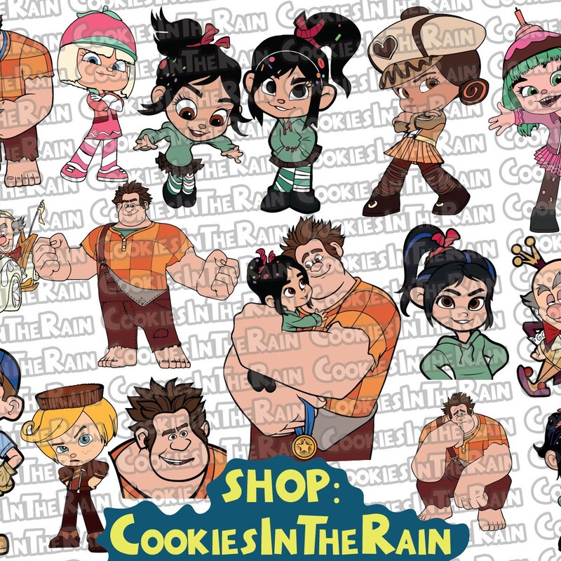 Wreck It Ralph Png - Etsy