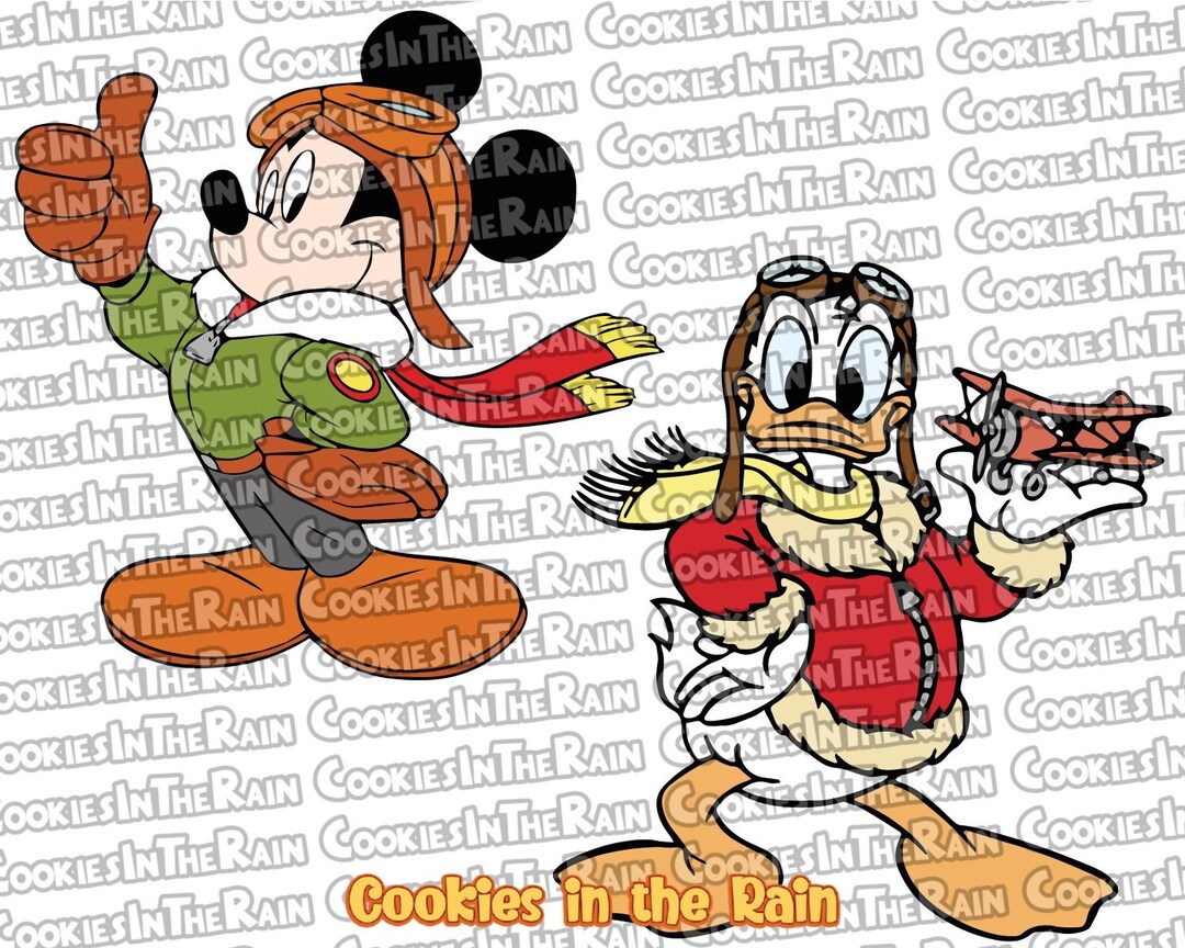 Mouse Aviator Svg, Aviator Svg, Aviator Cricut, Donald Aviator Svg ...