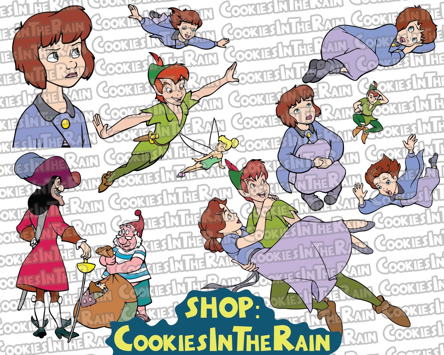 Peter Pan Svg Wendy Svg Peter Pan 2 Svg Peter Pan Return to - Etsy Canada