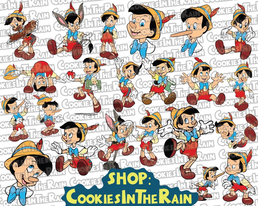 Pinocchio Svg, Pinocchio Cricut, Pinocchio Cut Files, Pinocchio Clipart ...