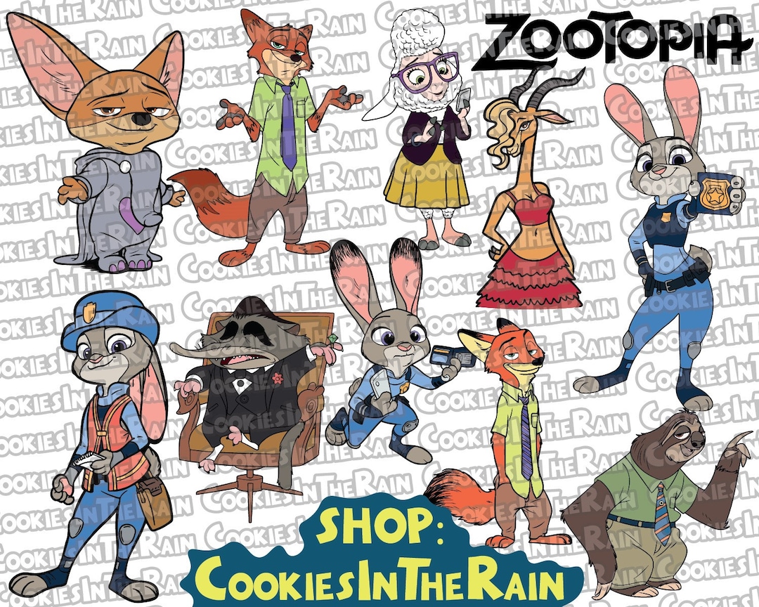 Zootropolis Svg, Zootopia Svg, Zootopia Cricut, Zootropolis Cricut ...