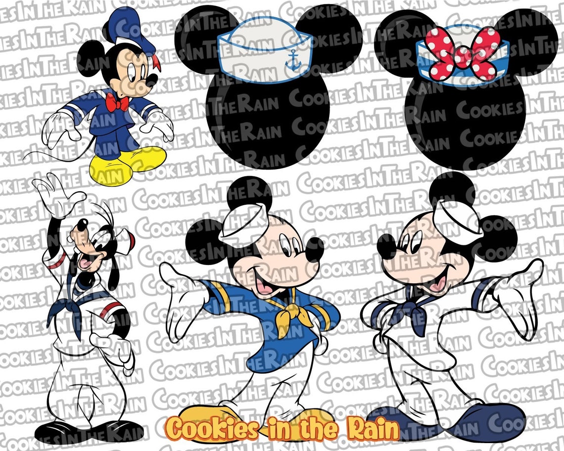 Sailor Mouse Svg Sailor Svg Mouse Svg Sailor Mouse Cricut - Etsy