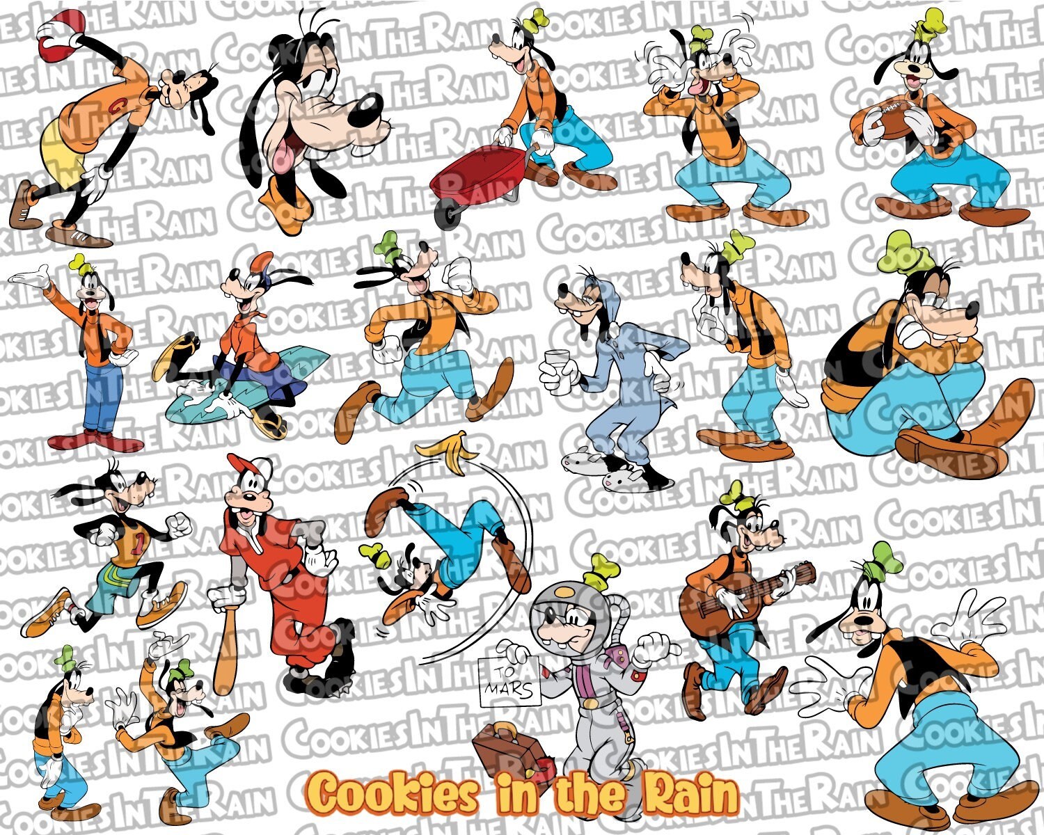 Goofy Svg Goofy Cricut Goofy Cut File Goofy Clipart Goofy - Etsy UK