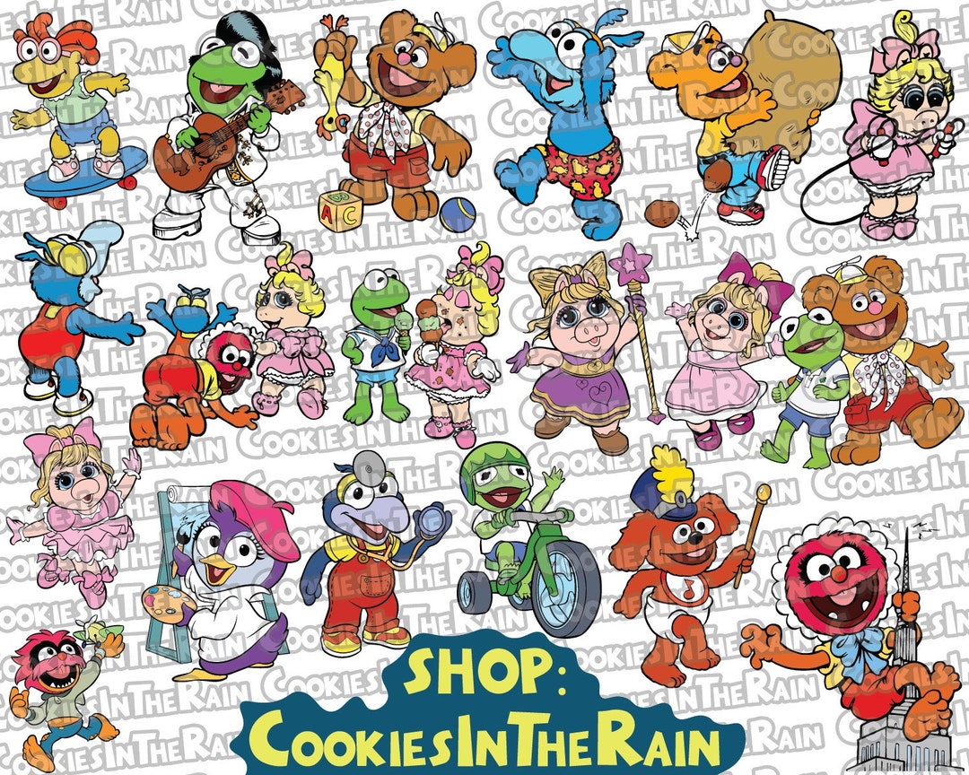Muppet Babies Svg, Muppets Svg, Baby Muppet Svg, Little Muppet Svg ...
