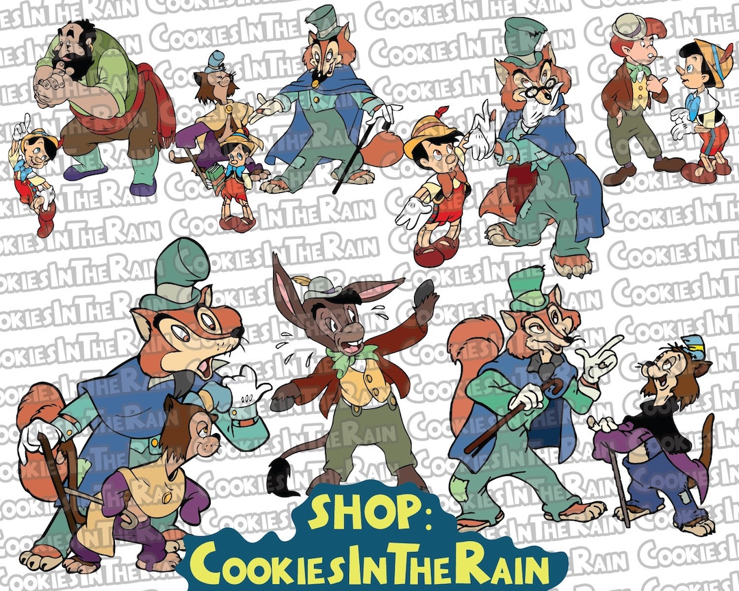 Pinocchio Villains Svg, Pinocchio Svg, Villains Svg, Lampwick Svg ...