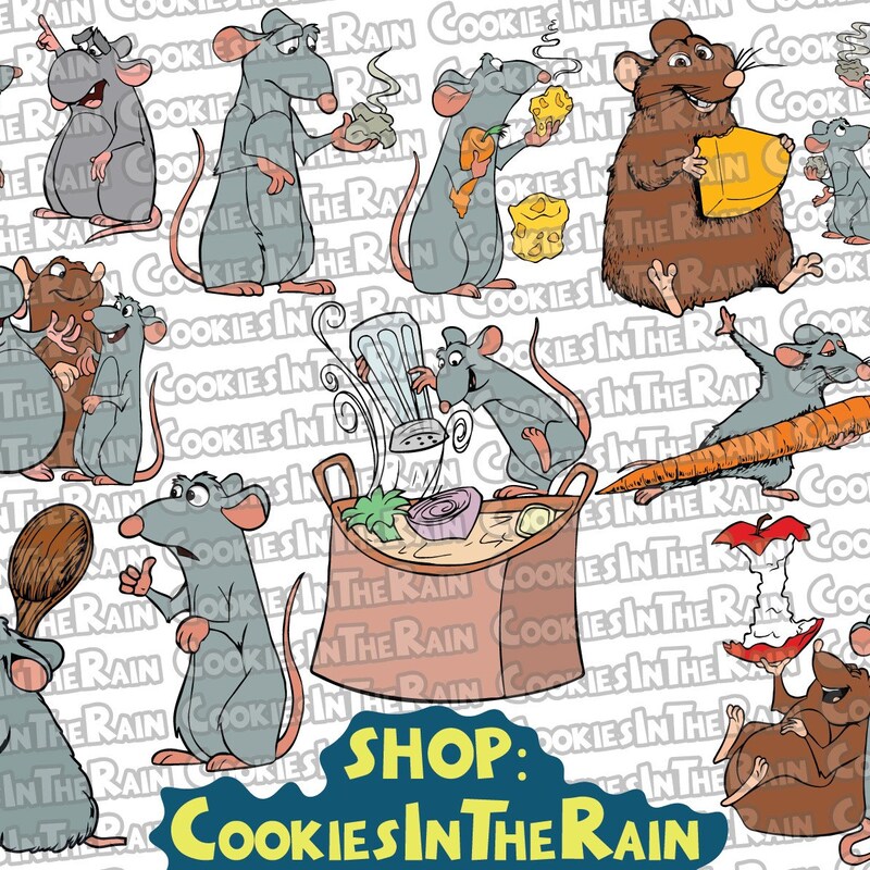 Remy Ratatouille Silhouette - Etsy