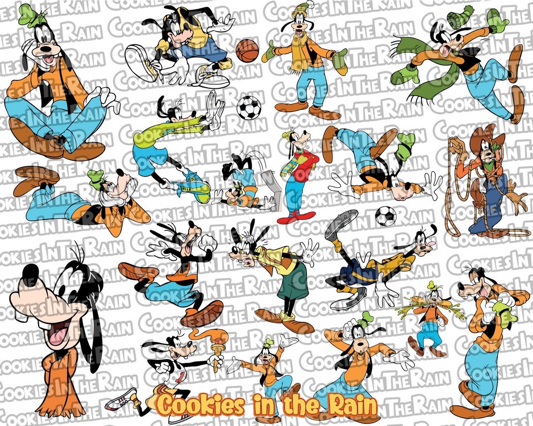 Layered Goofy Svg, Goofy Svg, Goofy Cutting File, Goofy Clipart, Goofy ...