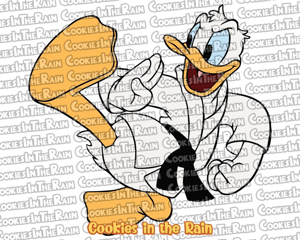 Karate Svg Disney Karate Svg Donald Duck Karate Svg Disney - Etsy Singapore