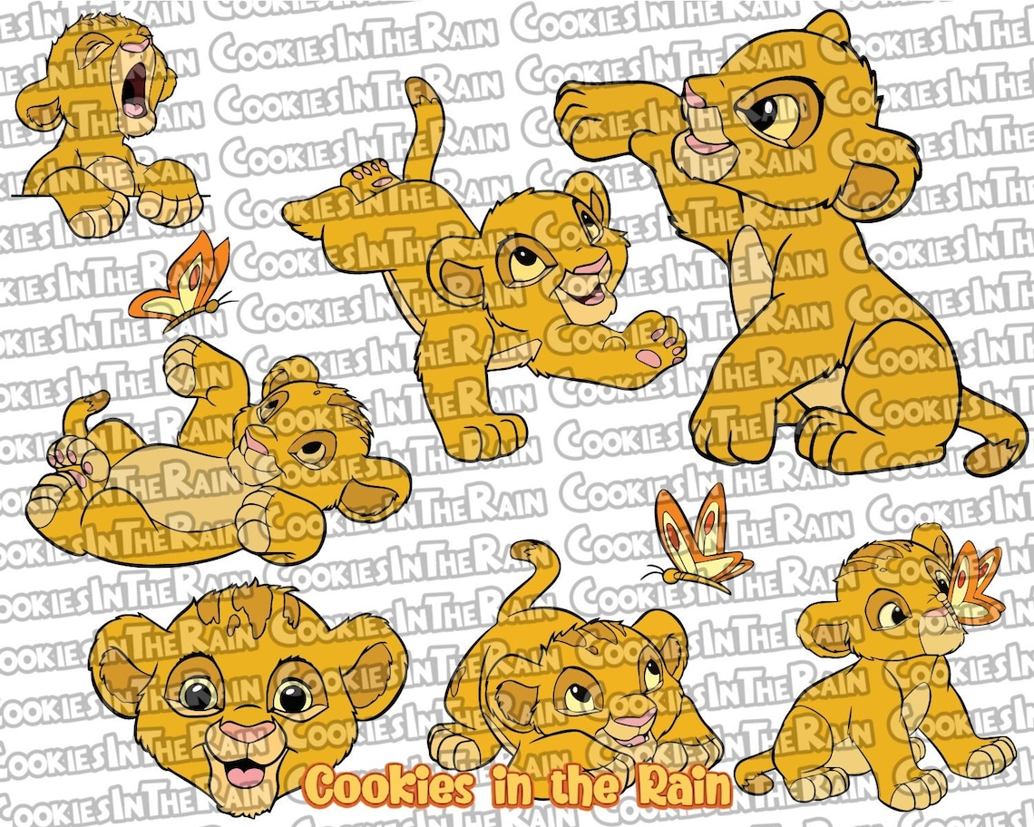 Bébé simba svg, simba svg, roi lion svg, simba svg, bébé simba cricut ...