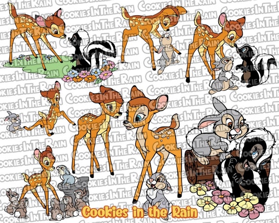 Bambi Svg Bambi Cricut Bambi Layered Svg Bambi Clipart | Etsy