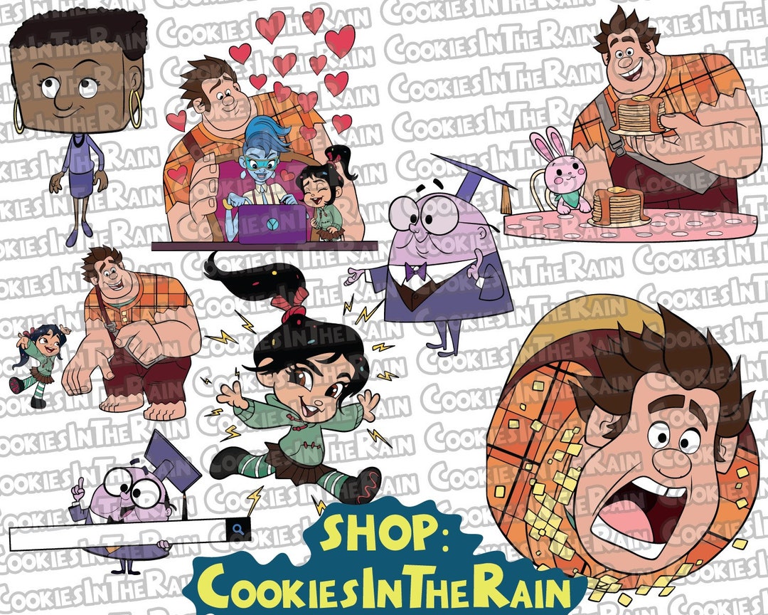 Ralph Breaks the Internet Svg, Vanellope Svg, Ralph Svg, Ralph Breaks ...