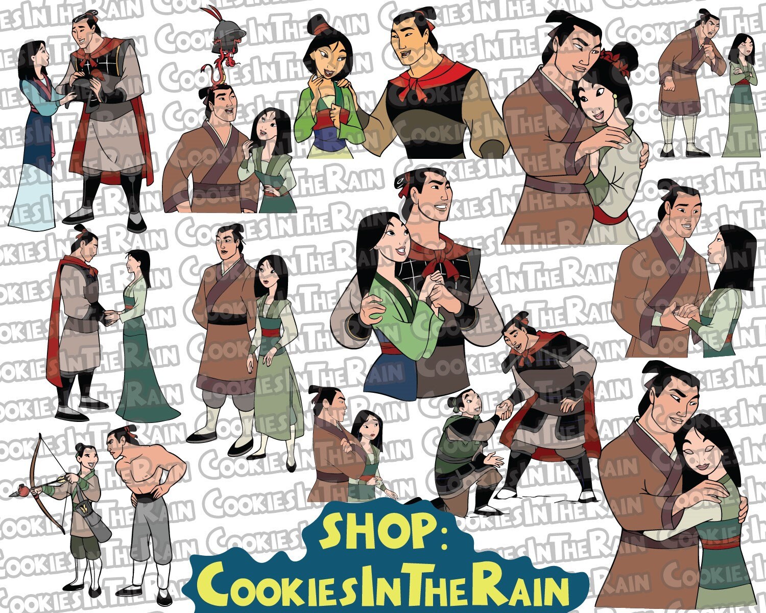 Mulan Svg Shang Svg Mulan and Shang Svg Mulan Cricut Shang | Etsy