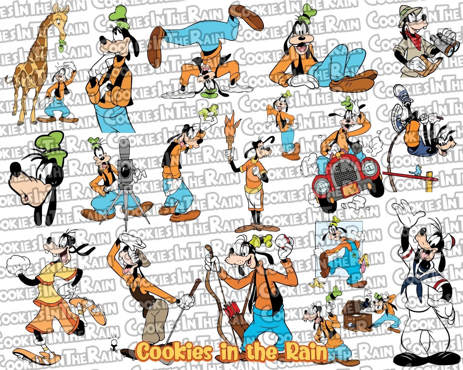 Goofy Svg Files, Goofy Cricut, Goofy Layered Svg, Goofy Png, Goofy ...