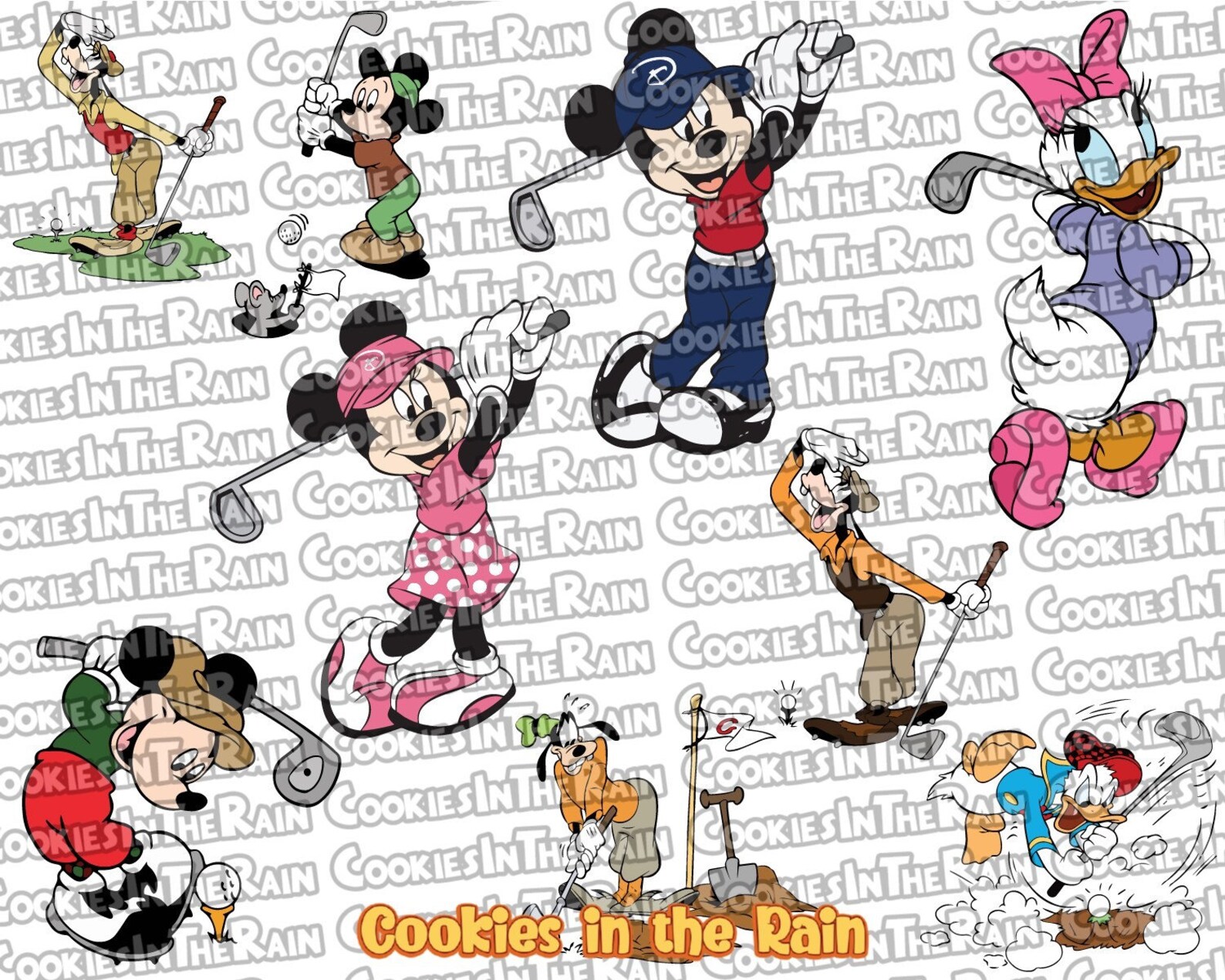 Golf Svg Disney Golf Svg Mickey Mouse Golf Svg Minnie Mouse - Etsy