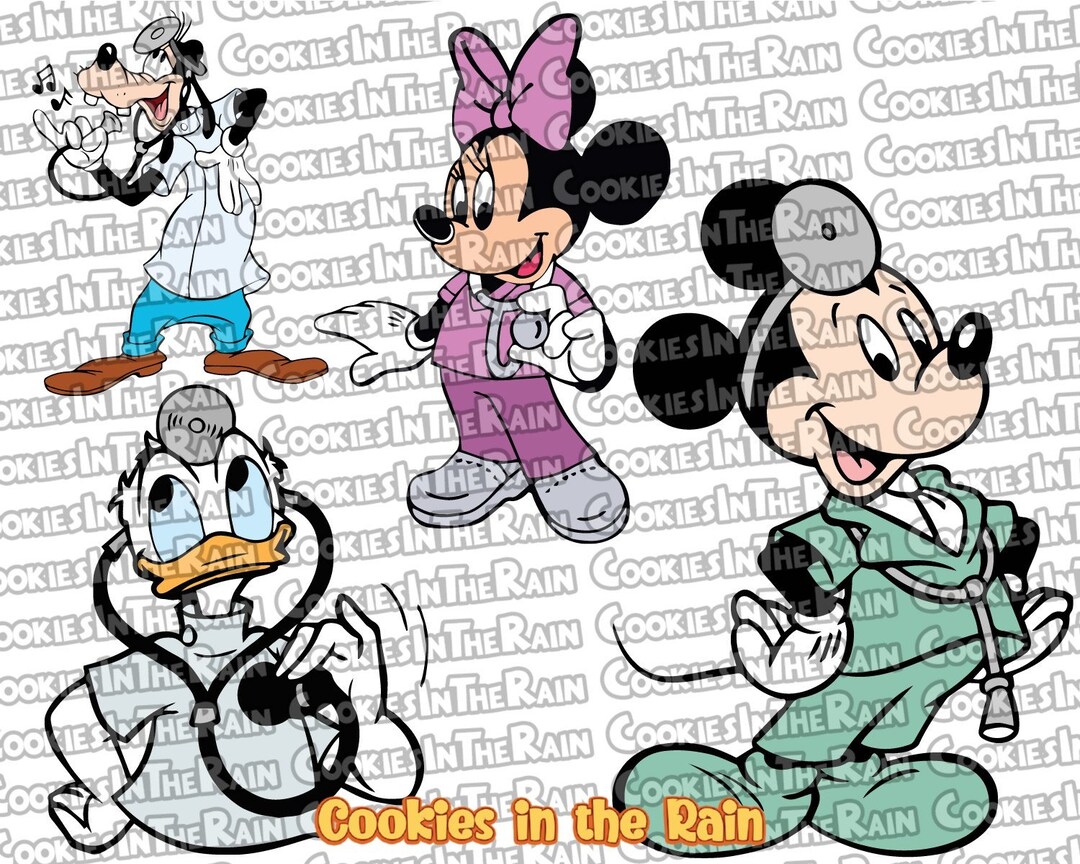 Mouse Nurse Svg, Mouse Doctor Svg, Nurse Svg, Doctor Svg, Duck Doctor ...