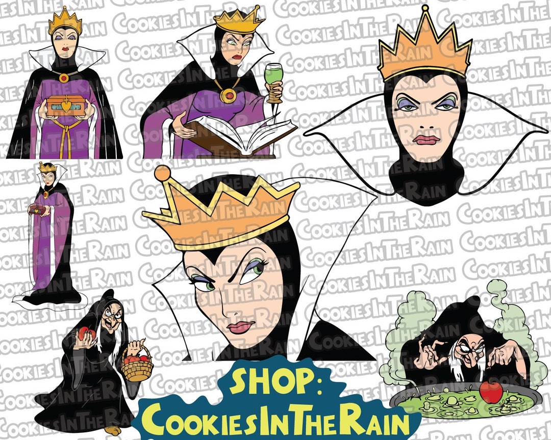 Evil Queen Svg, Evil Queen Cricut, Snow White Evil Queen Svg, Evil ...
