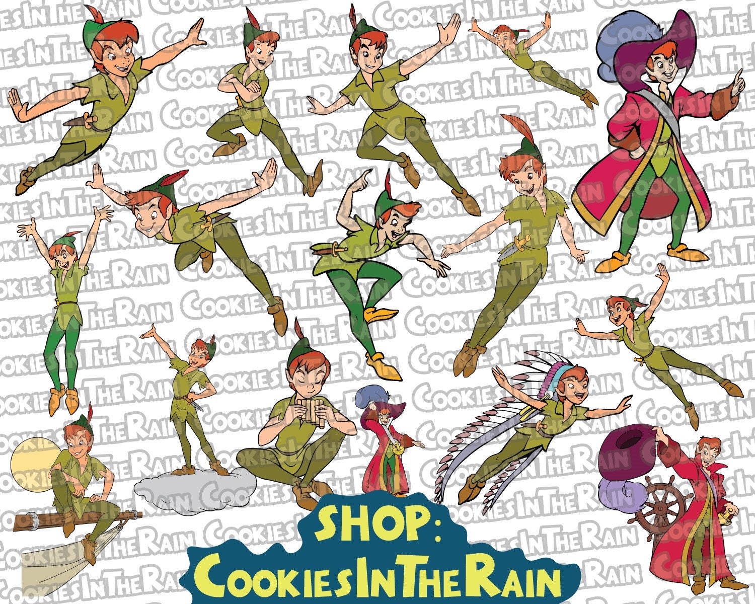 Peter Pan Svg, Peter Pan Cricut, Peter Pan Svg File for Cricut, Peter ...