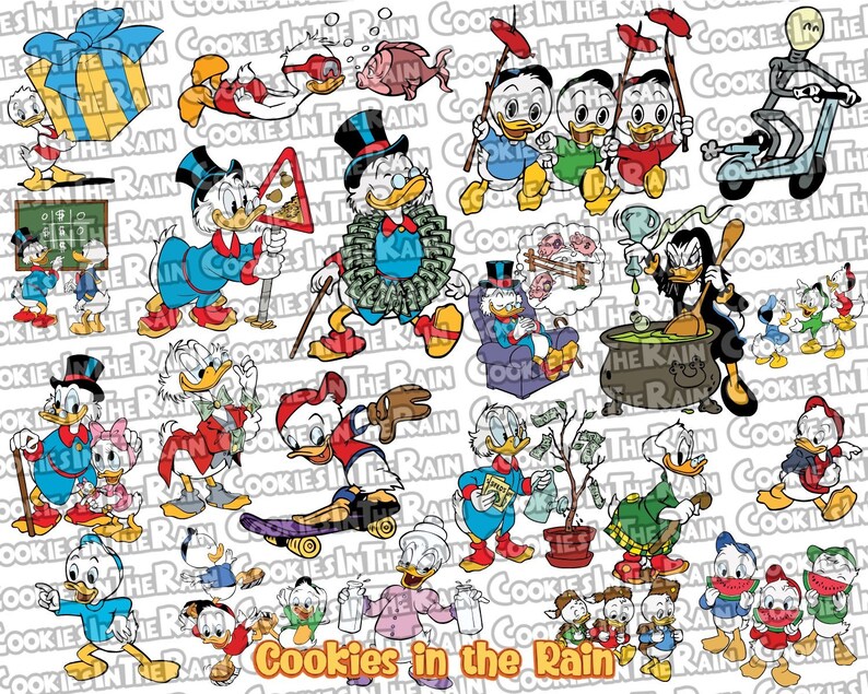 Ducktales Svg Ducktales Cricut Donald Duck Svg Scrooge Svg | Etsy