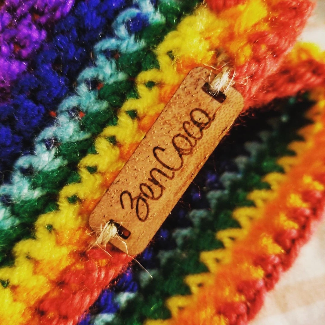 Rainbow Crochet Bralette - Etsy