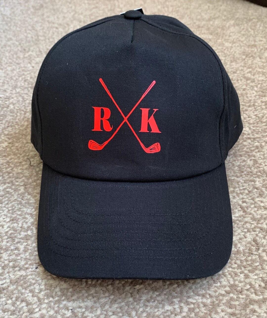 Personalised Golf Cap Golfing Cap Gift for Him Gift for Her Golf Cap ...