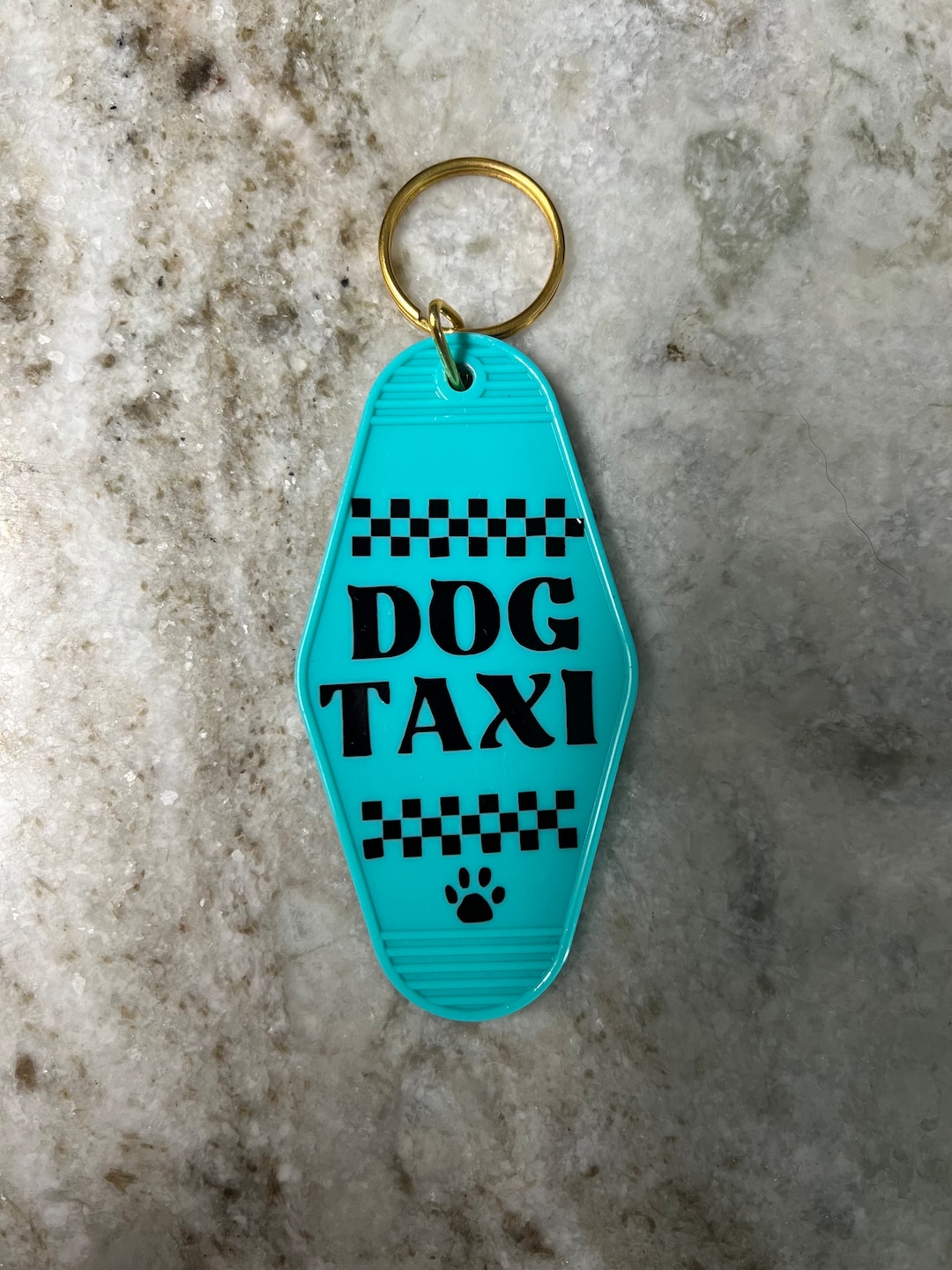 Dog Taxi Retro Keychain, Dog Mom Motel Keychain, Dog Taxi Key Fob, Cute ...